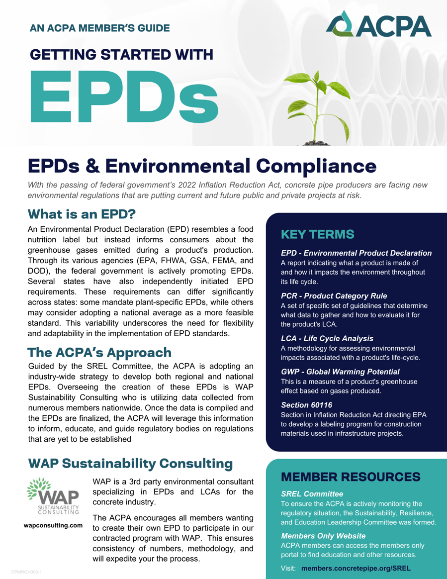 Getting Started with EPDs